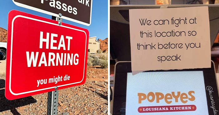 50 Hilarious Pics In “Give Me A Sign” Facebook community - The Popsicles